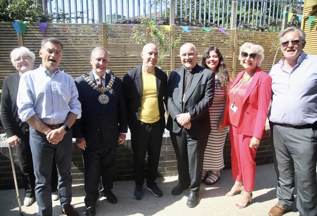 HARP residents host archbishop at Bluebird housewarming event - HARP ...
