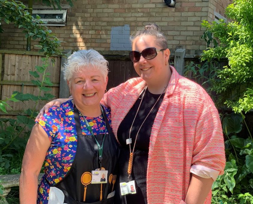 Maggie represents HARP at 2024 SAVS awards - HARP - Homeless Charity